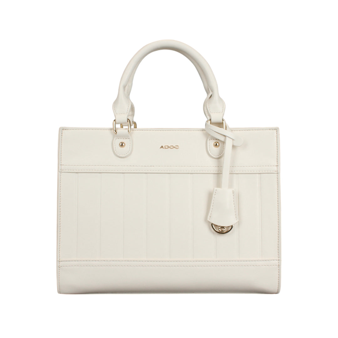 Cartera tote Rogan para mujer color hueso - ADOC Honduras – Tiendas ...